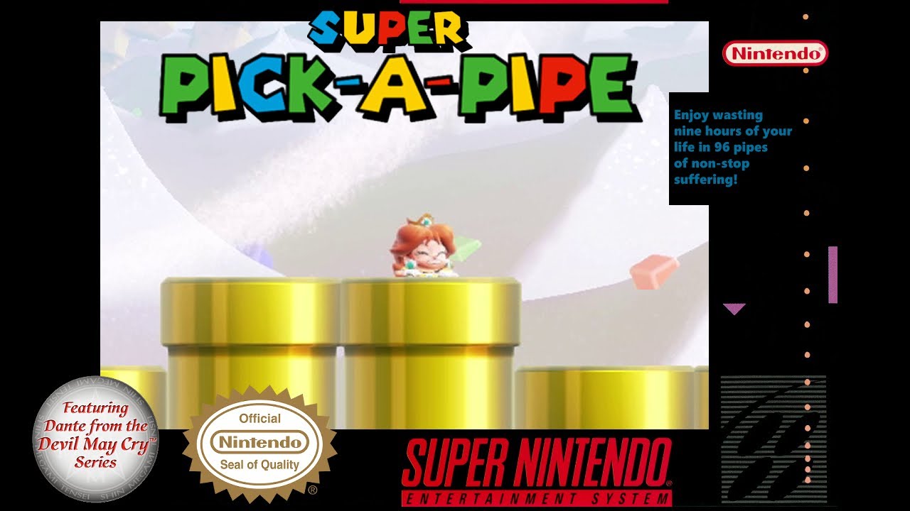 The Official Nintendo Pick-A-Pipe Level | Super Mario Bros. Wonder ...