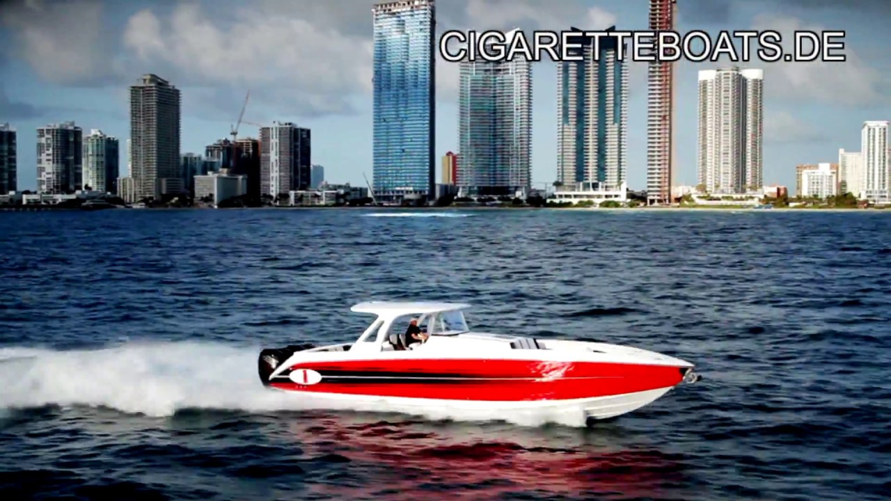 Cigarette 42 Huntress GTO 2018 - YouTube