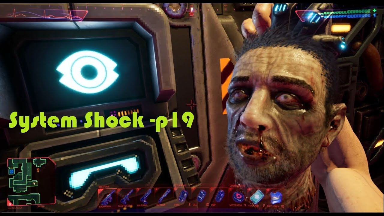 System Shock - Completing Maintenance \ Combat Hard \ p19 - YouTube