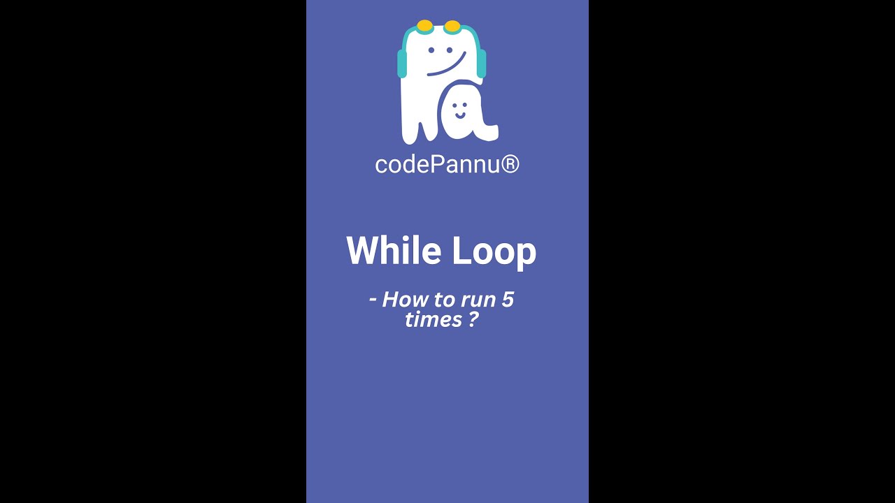10 How to run while loop 5 times - YouTube
