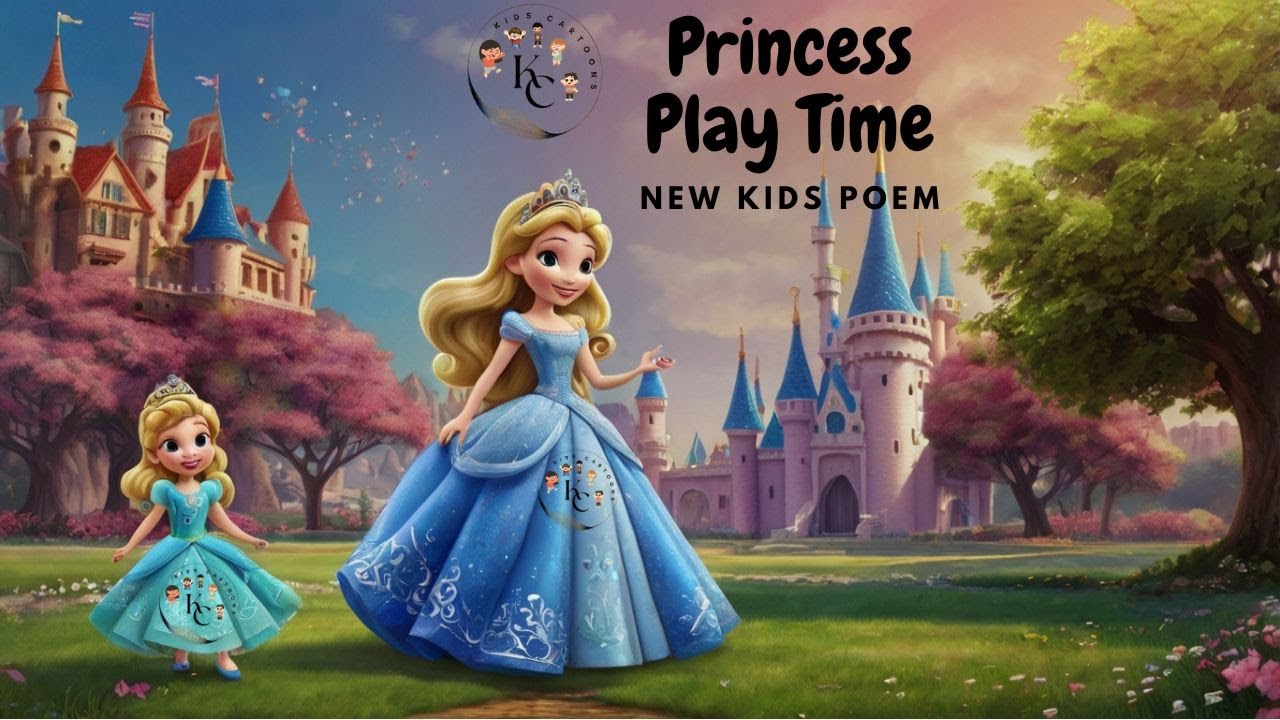 KIDS CARTOONS, KIDS POEMS, KIDS SONGS, Princess Play Time New Kids Poem ...