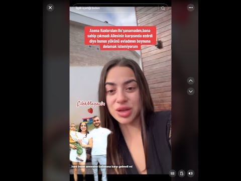 ASENA KZIILARSLAN 'BOŞANAMADIM'!