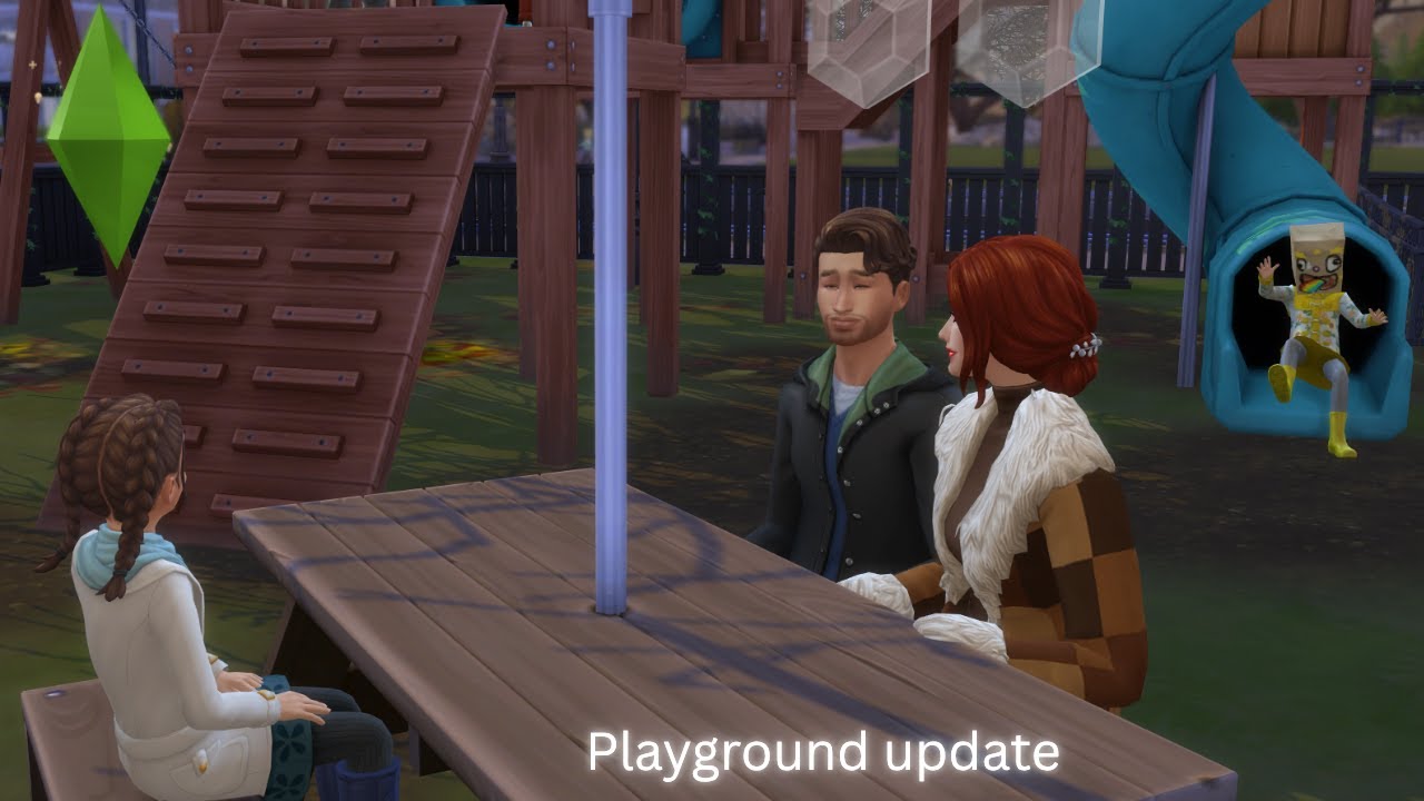Upgraded Sims 4 Playground - YouTube