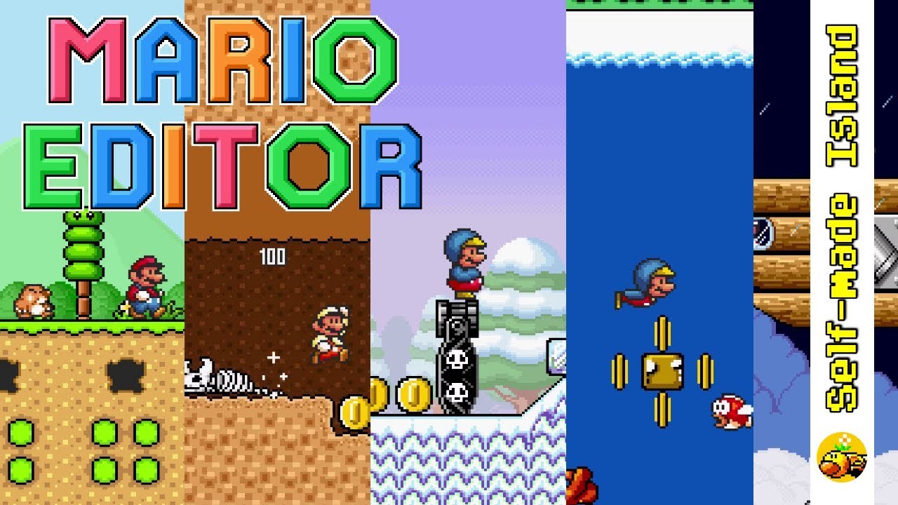 The Adventure of Mario • Mario Editor - YouTube