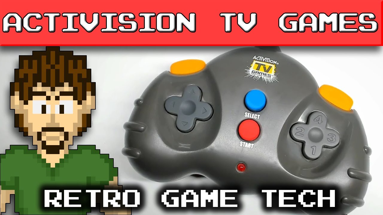 Toymax Activision TV Games (10 In 1 Atari 2600 Plug & Play Console ...