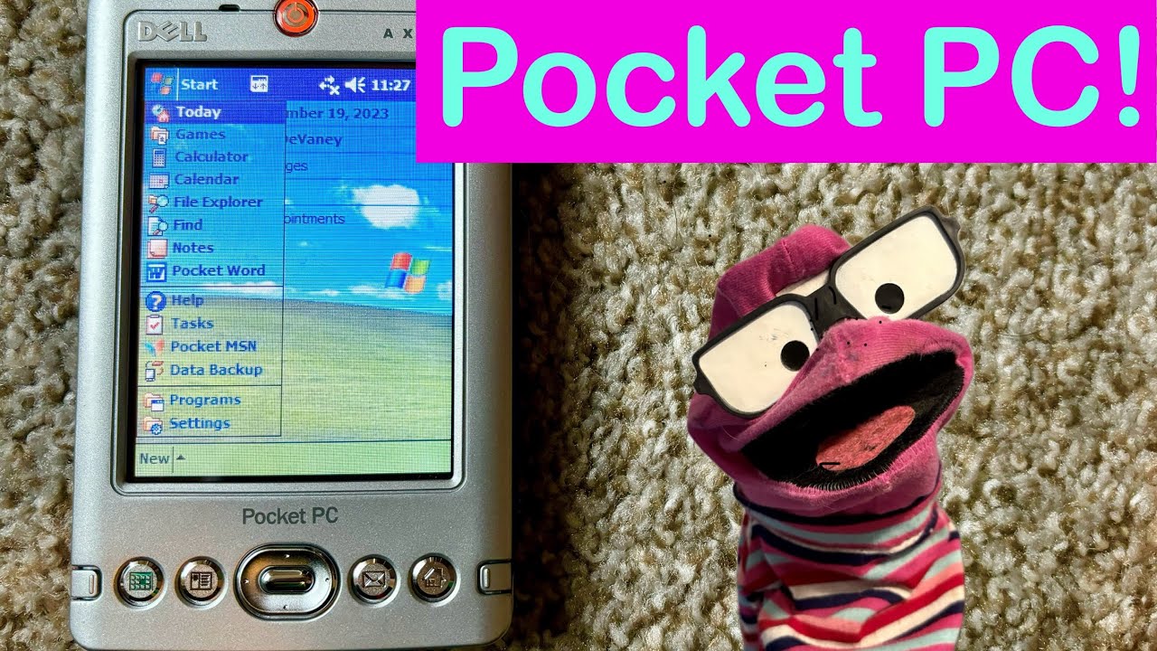 Vintage Pocket PC! - YouTube