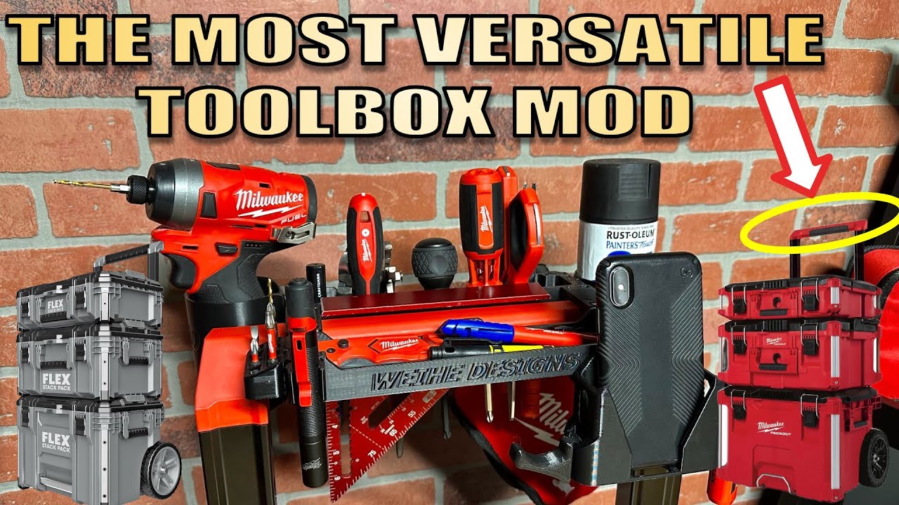 THE BEST PACKOUT MOD- Also works with DeWalt, Flex and Ridgid- 5 Things ...