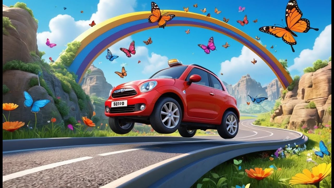 Ding Ding! Let’s Take a Bumpy Ride | Fun Vehicle Song for Toddlers ...