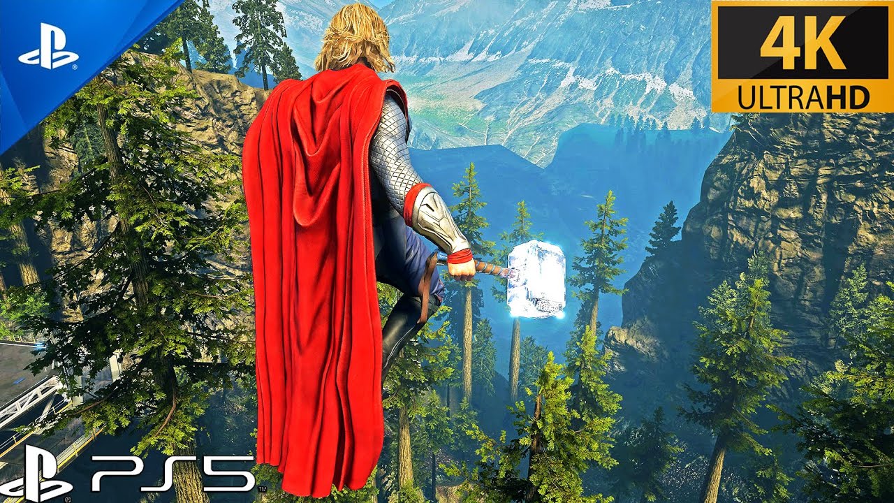 (PS5)THOR GOD OF THUNDER Marvel's Avengers Realistic ULTRA Graphics Gameplay PS5 4K 60FPS - YouTube