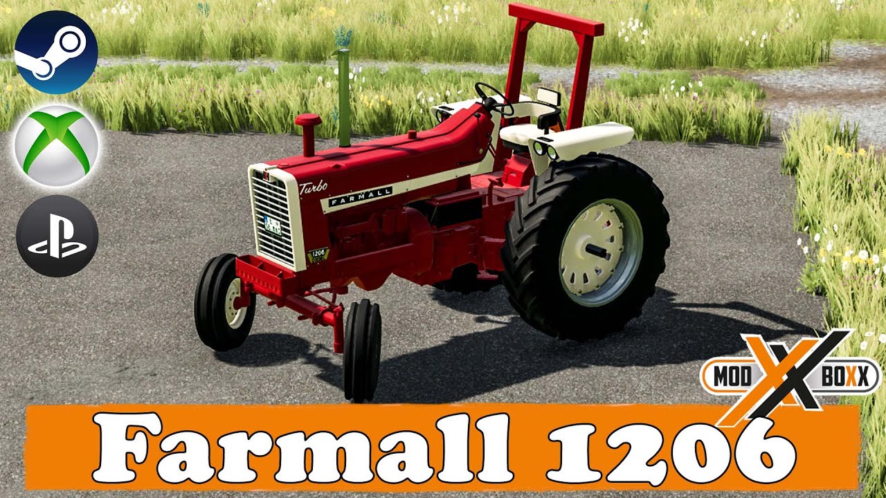 LS22 Mods | Farmall 1206 | Farming Simulator 22 Modvorstellung - YouTube