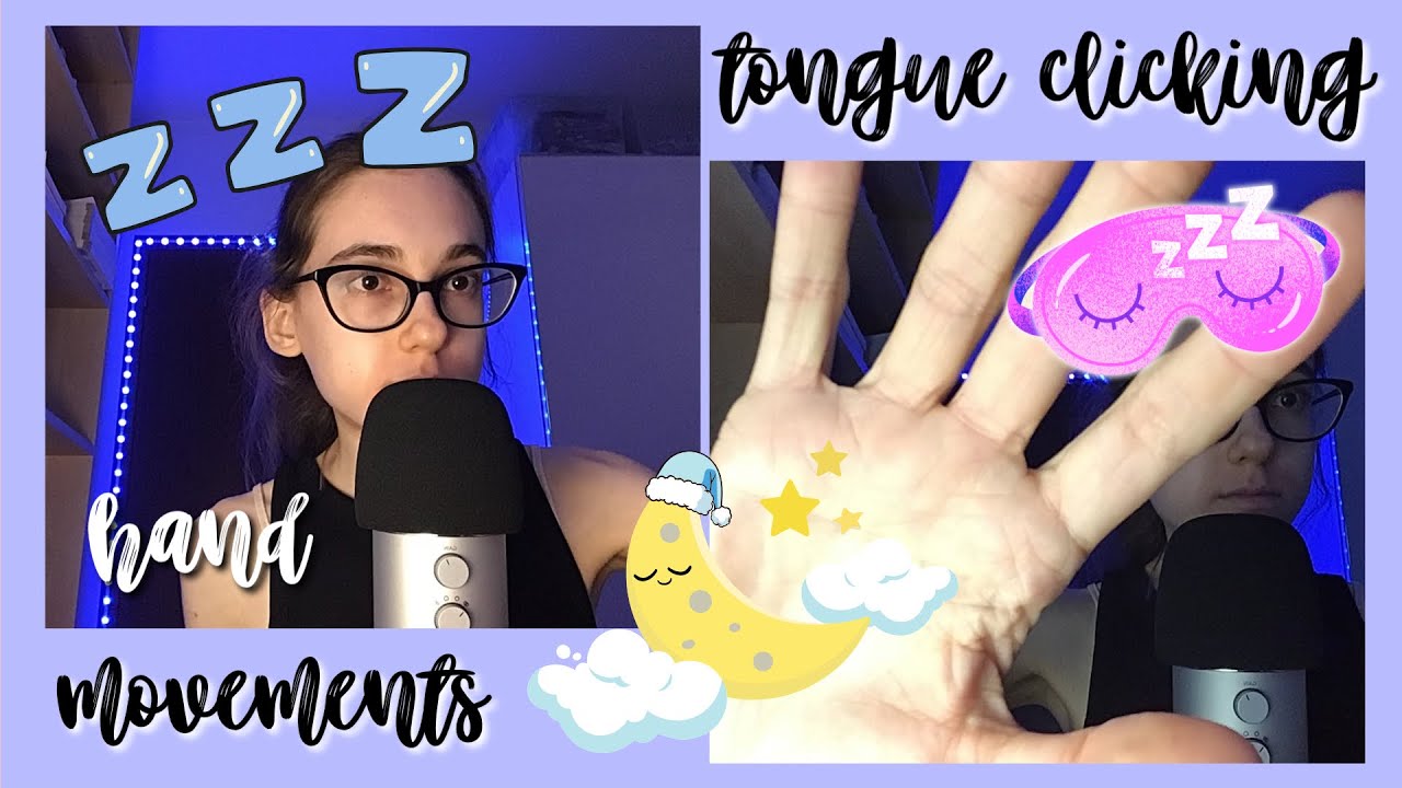 TONGUE CLICKING and HAND MOVEMENTS | asmr 💤 - YouTube