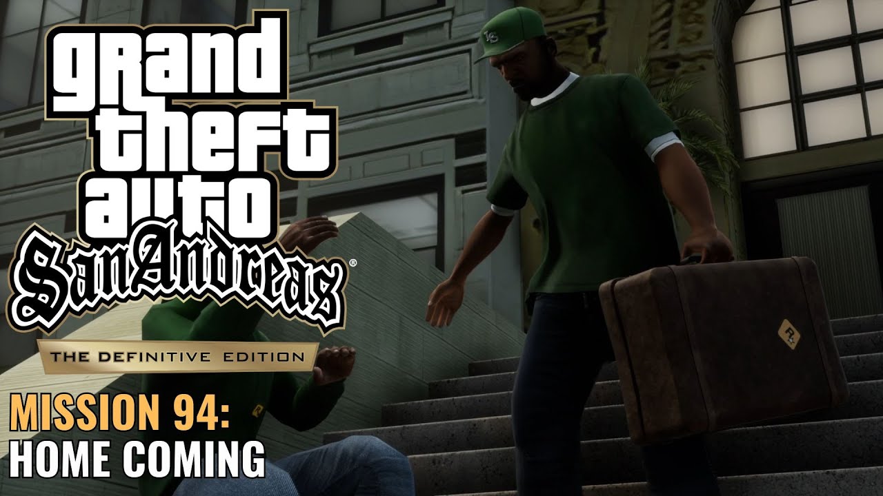 GTA San Andreas Definitive Edition - Mission 94 - Home Coming - YouTube
