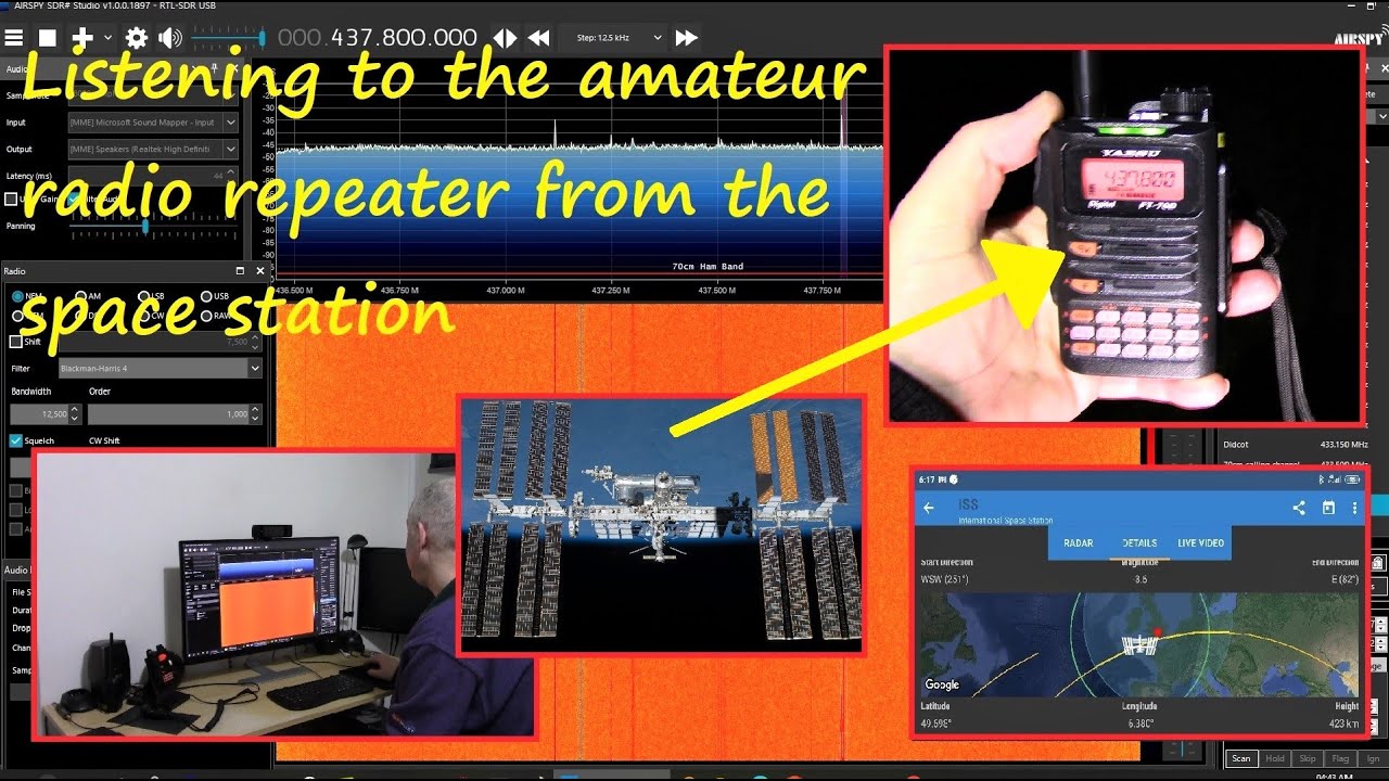 Amateur Radio on the International Space Station. Listening to the ...