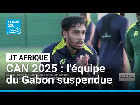 Gabon : l'équipe nationale de football suspendue, Aubameyang mis à l'écart • FRANCE 24