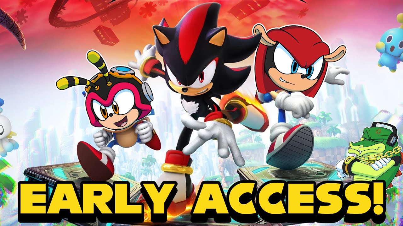 IT'S FINALLY HERE! Charmy and Mighty Play Sonic x Shadow Generations ...