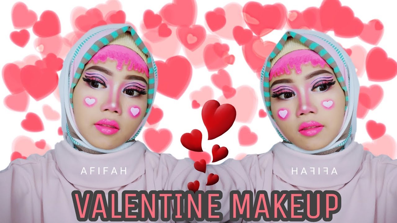 TUTORIAL VALENTINE MAKEUP LOOK (TOUCH OF SEXY LOVE) BY AFIFAH - YouTube