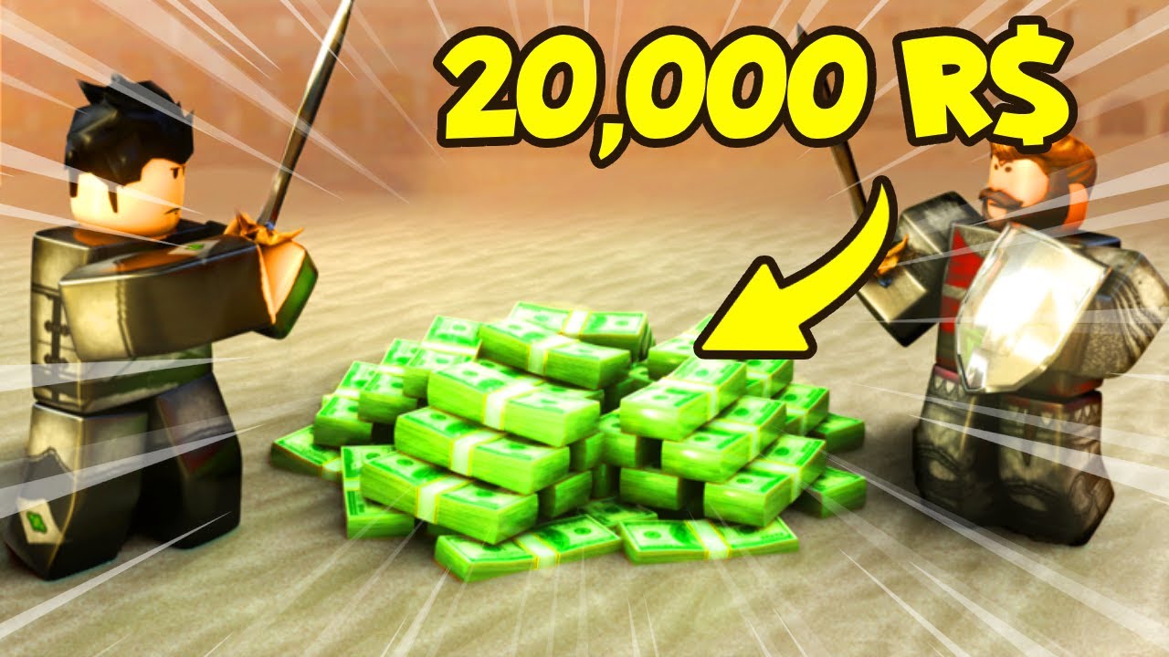 The 20,000 R$ Sword Fight... (feat Liquate) - YouTube