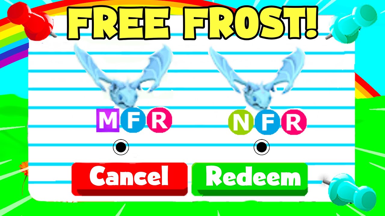I GAVE AWAY FROST DRAGONS (adopt me) - YouTube