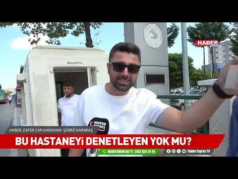 Bu hastaneyi denetleyen yok mu