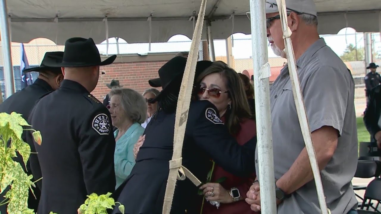 Denver Sheriff Department holds National Police Week ceremony - YouTube