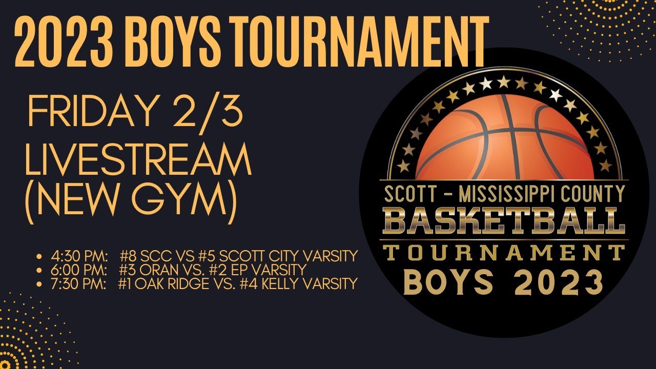 Scott-Mississippi Boys Basketball Tournament 2023 - YouTube
