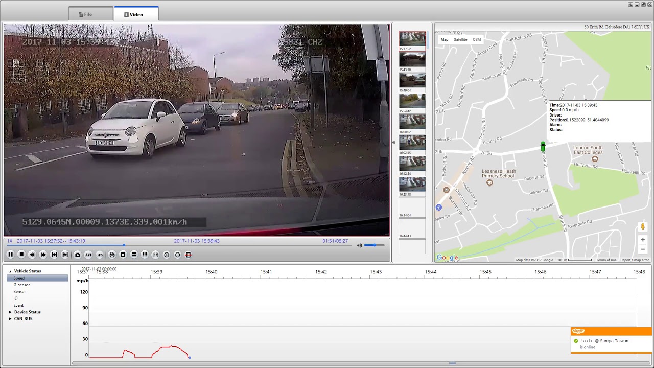iCustodian iC5800MDVR GPS Mobile Vehicle Video Recorder Playback - YouTube