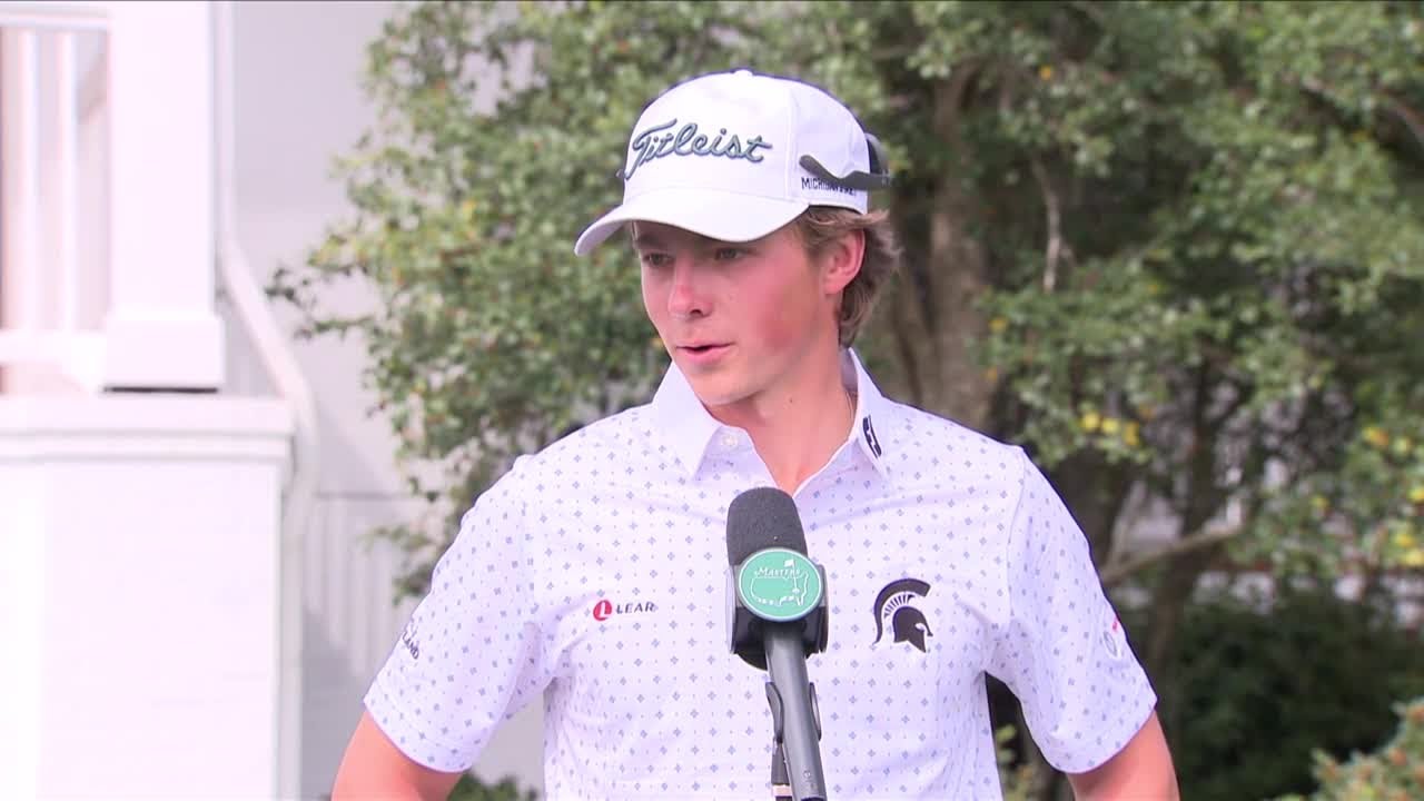 Michigan State's James Piot on The Masters: 'This is the coolest thing ...