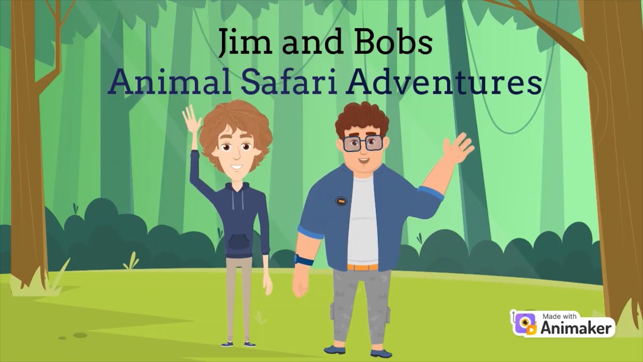 ABC Alphabet | Jim & Bobs Animal Safari Adventure | Kids Learning ABC ...