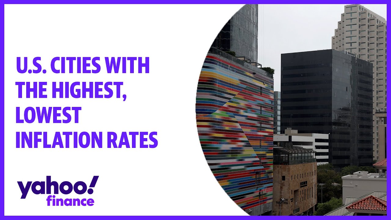 U.S. cities with the highest and lowest inflation rates - YouTube