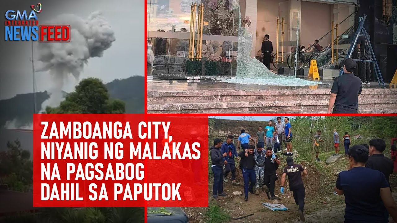 Zamboanga City, niyanig ng malakas na pagsabog dahil sa paputok | GMA ...