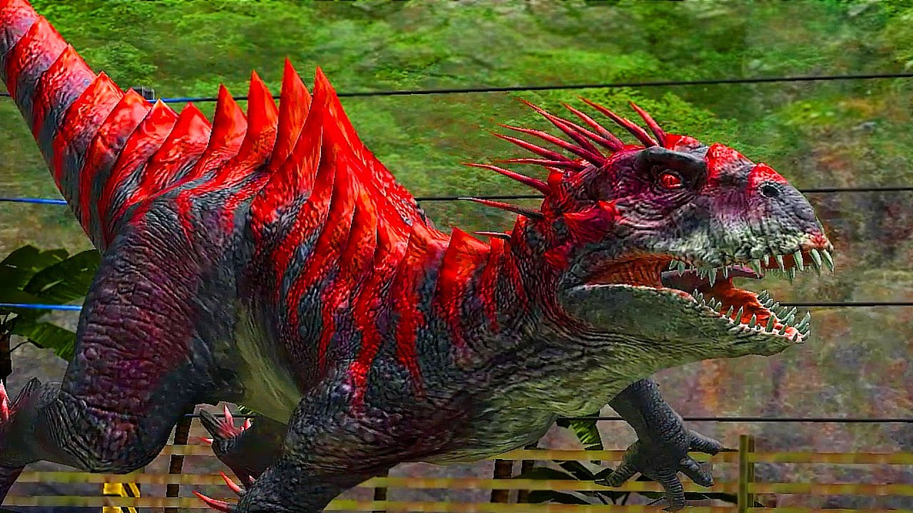 MÌNH TIẾN HÓA MAX CẤP SCORPIONS REX TRONG JURASSIC WORLD MOBILE - YouTube