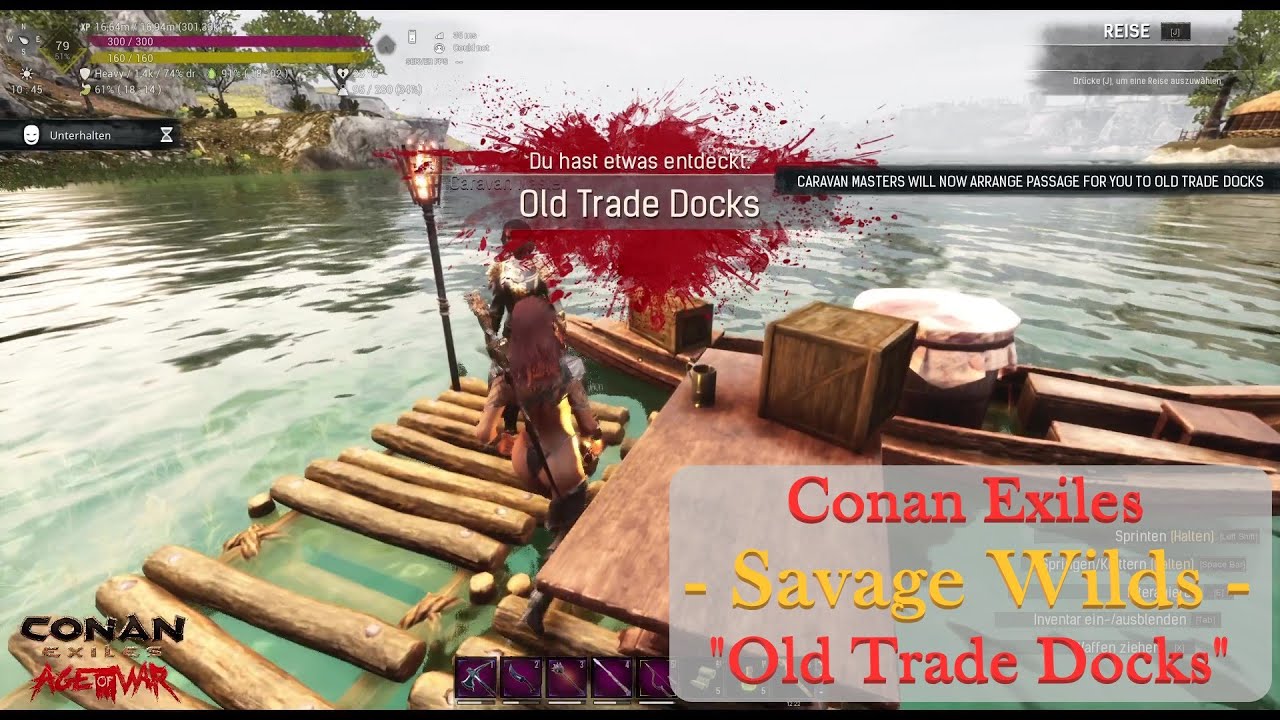 Conan Exiles - Savage Wilds - Ep. 28 - "Old Trade Docks" - YouTube