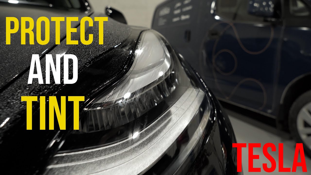 DIY - How to PROTECT or TINT the Tesla Model Y / 3 Headlights and Fog ...