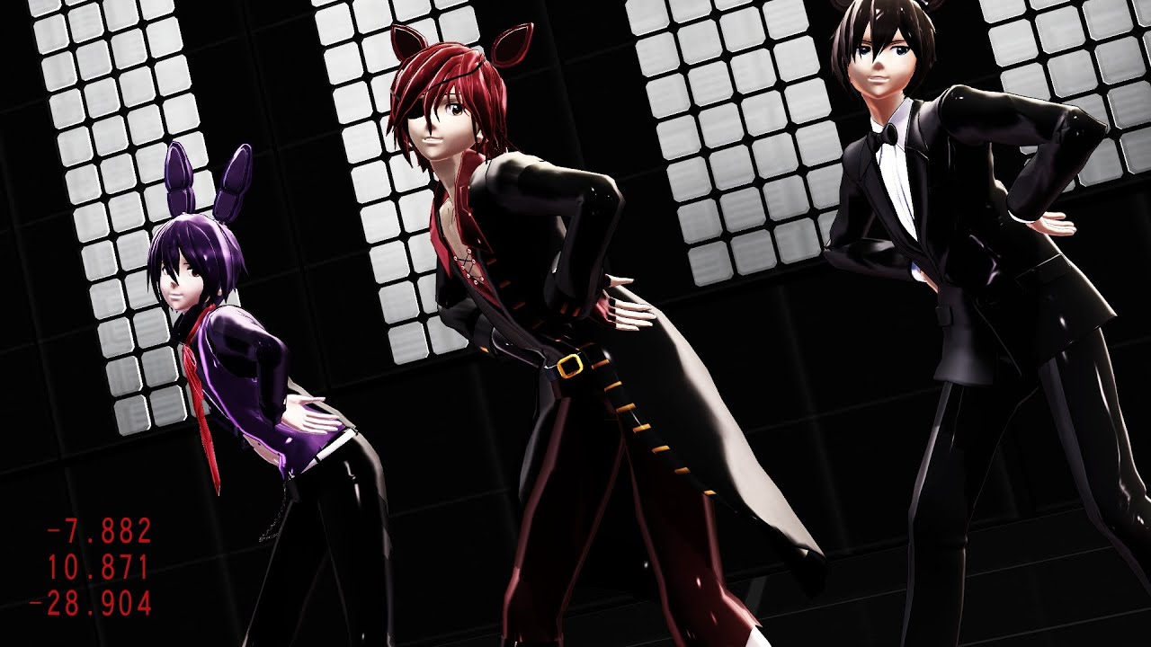 【MMD x FNAF】Revolver [Foxy, Freddy & Bonnie] - YouTube