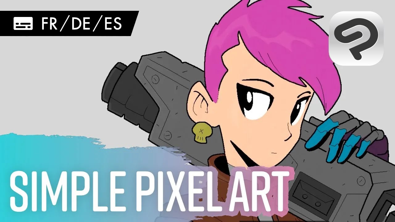 Quick Tip: Simple Pixel Art - YouTube
