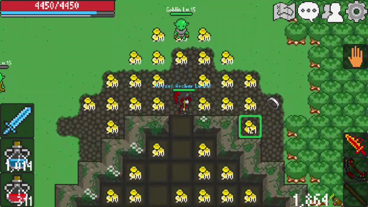 RUCOY ONLINE: Goblin Boss Fight/MMO-RPG Game. - YouTube