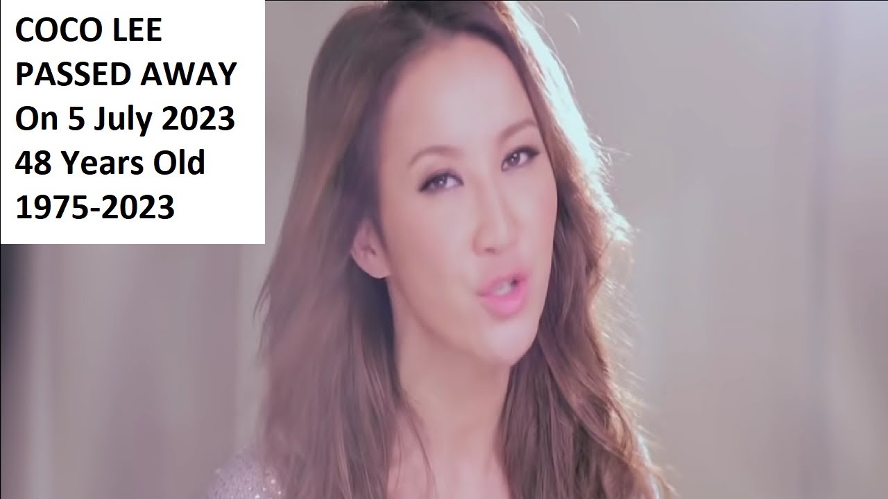 Coco Lee Passed Away Age 48 Years Old After Committing Suicide ...