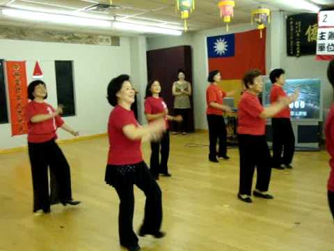 Fl Evergreen Seniors Club-Line Dance 2009 - YouTube
