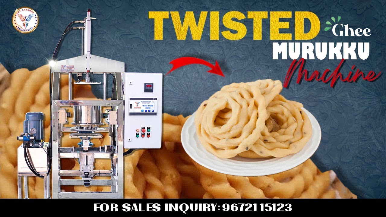 Twisted Ghee Murukku Machine | For Sales Inquiry: 96721 15123 ...