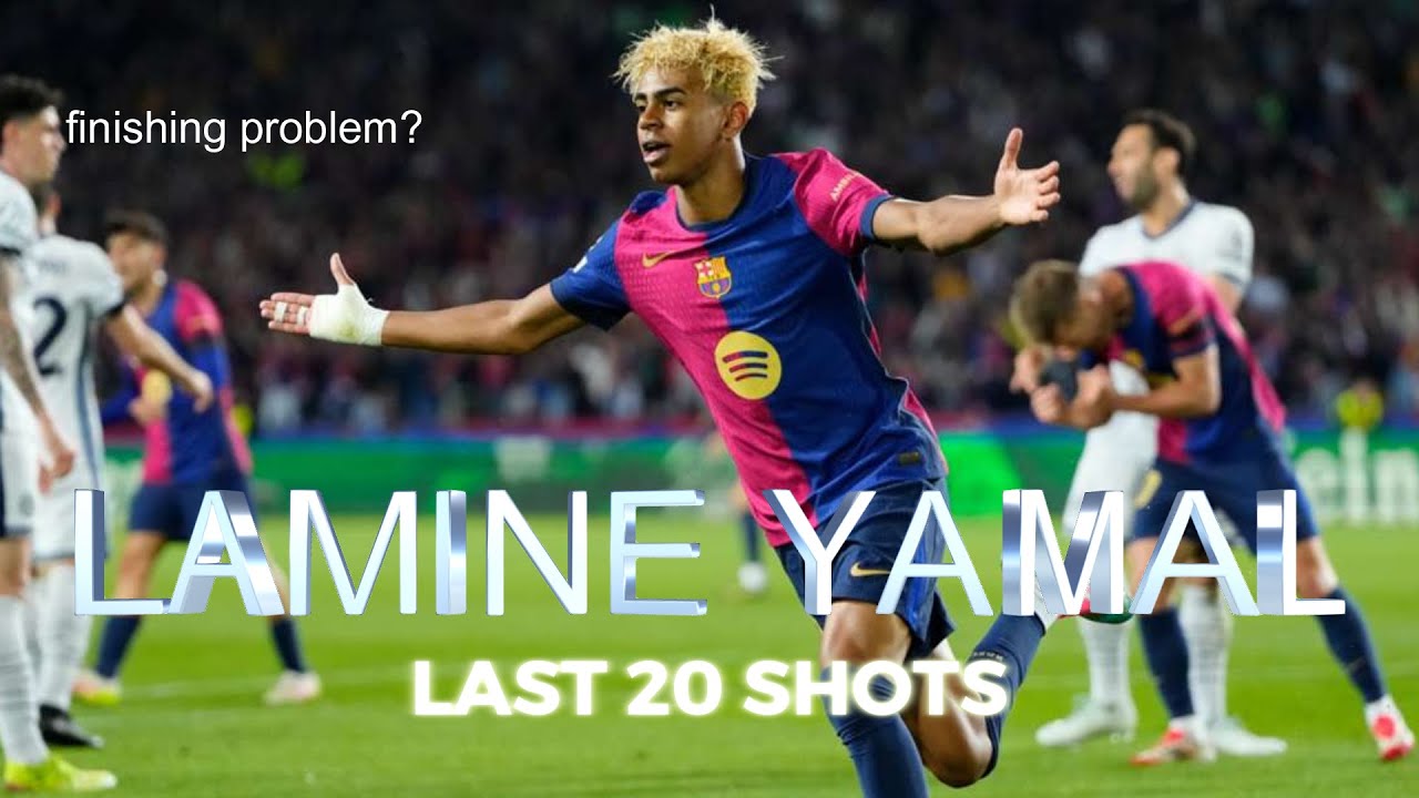 LAMINE YAMAL LAST 20 SHOTS !!! 25/26 season - YouTube