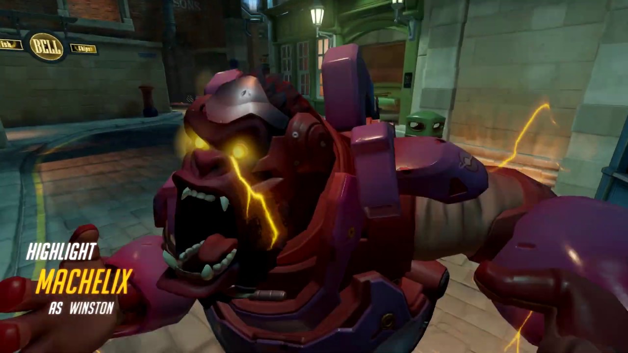 Overwatch: Winston Highlight (6) - YouTube