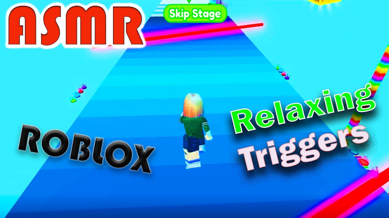 ⭐ ASMR ROBLOX 🌸 Mega Fun Obby 800 🌸 Relaxing Triggers and Tapping - YouTube