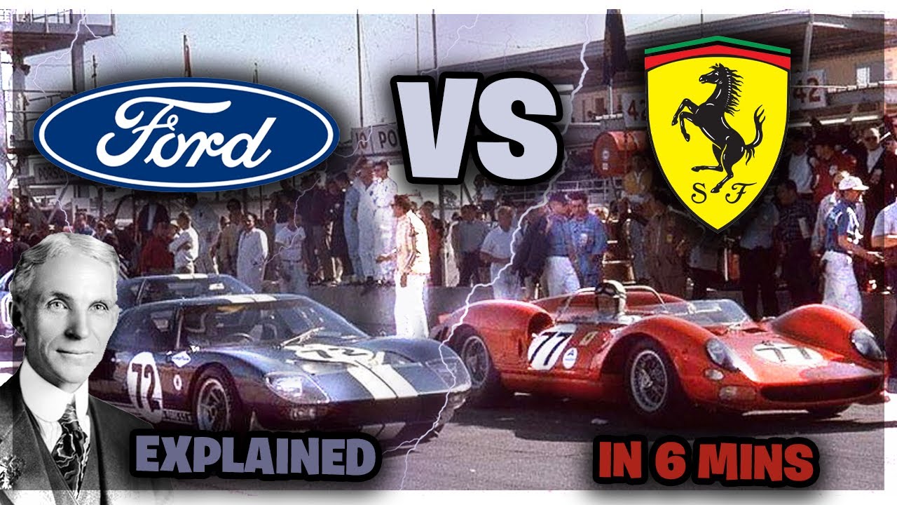 FORD VS FERRARI !? | EVERYTHING YOU NEED TO KNOW ABOUT The GREATEST ...