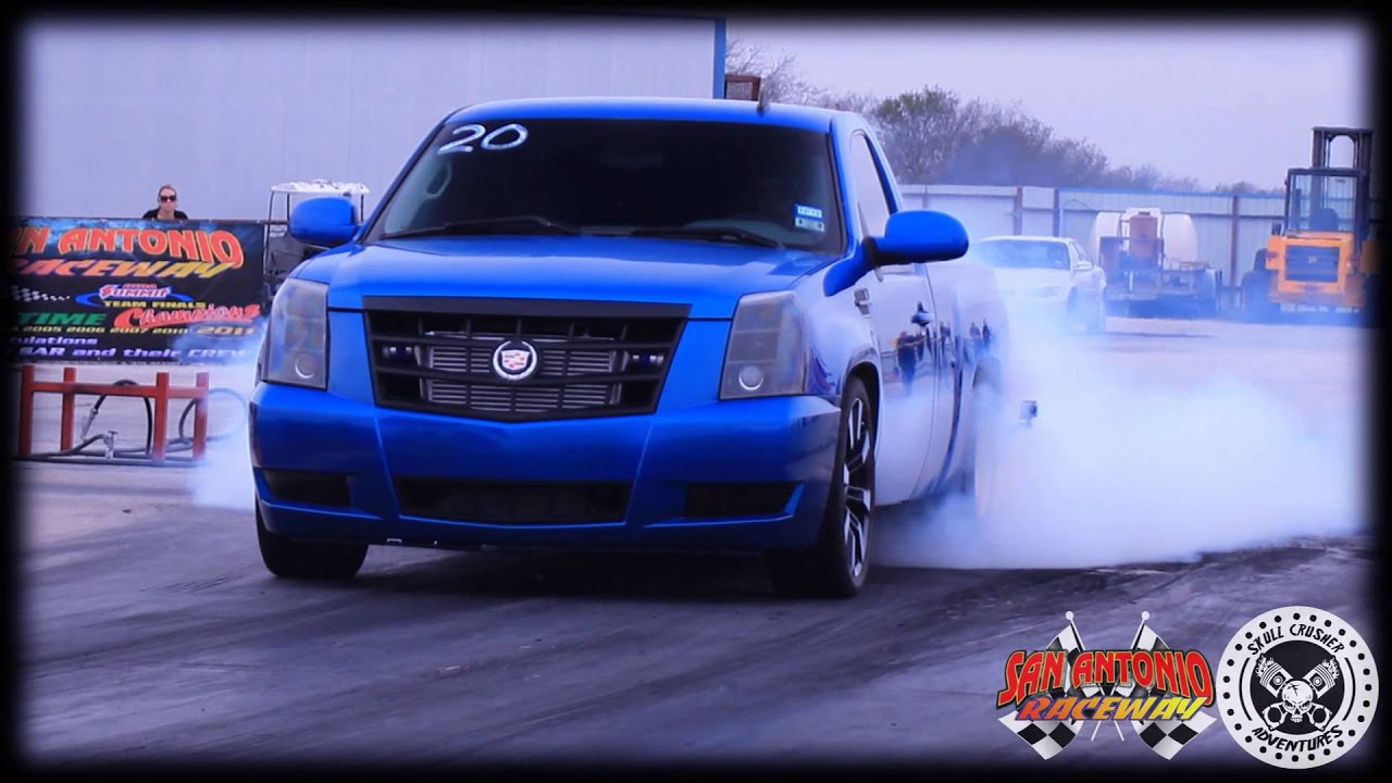 GOT BOOST? ZACHS 80MM Turboed powered CHEVROLADE @ S.A RACEWAYS Texas ...