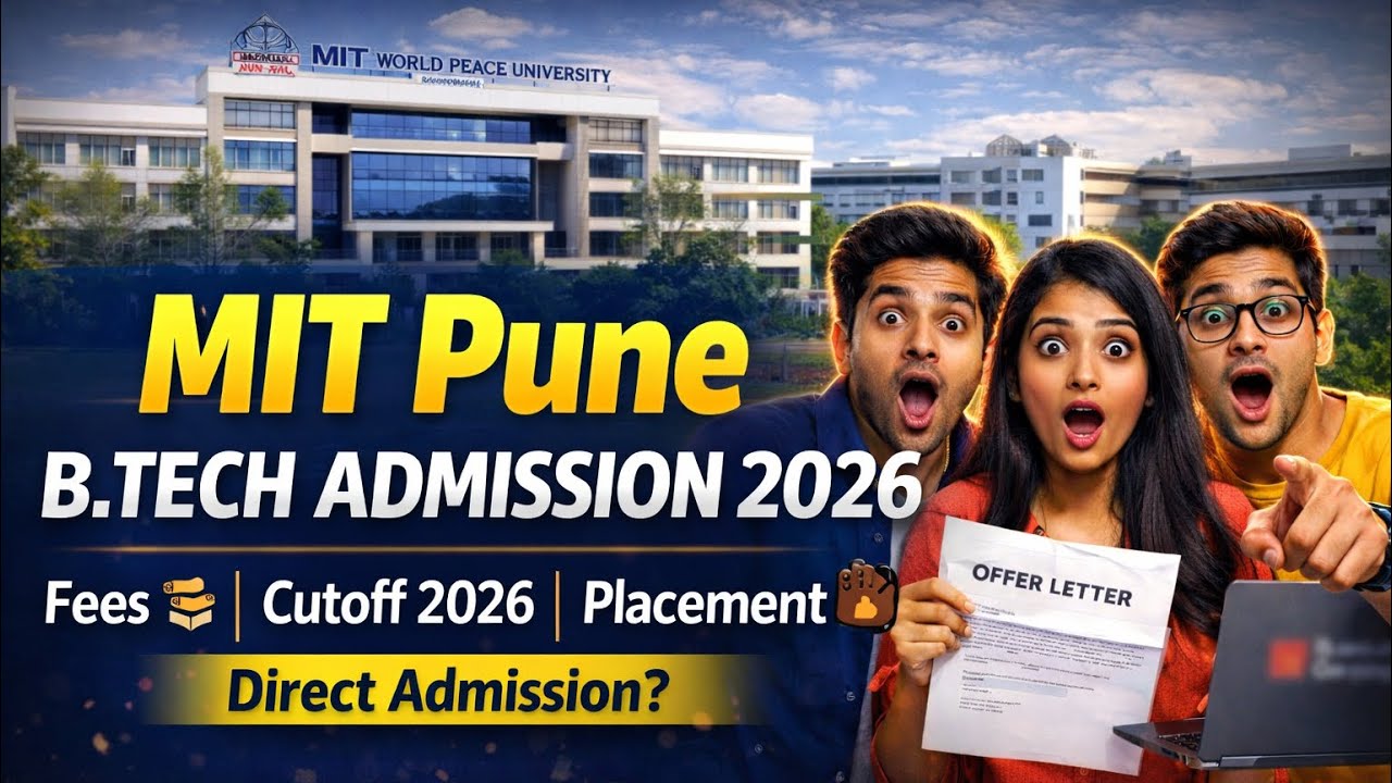 MIT Pune B.Tech 2026 | Direct Admission Possible? | Fees | Placement ...