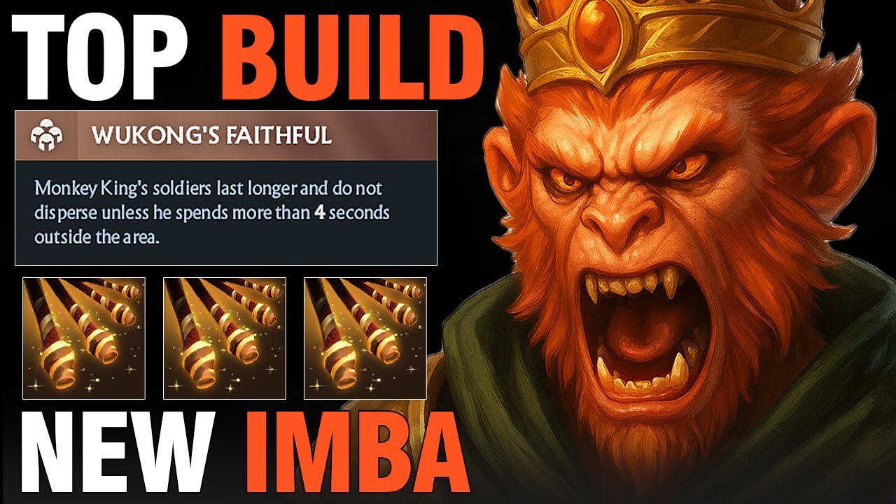 NEW IMBA MONKEY KING BUILD – Safe Lane Domination in 7.38cv! - YouTube