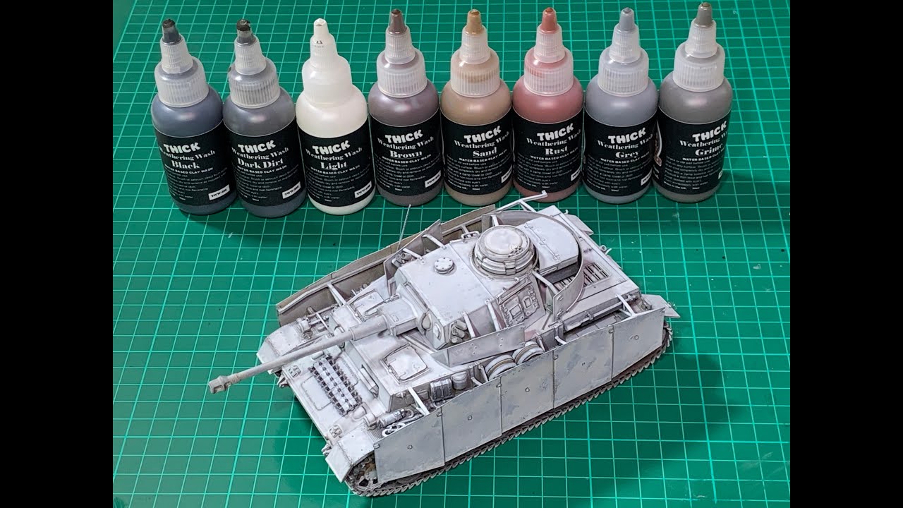 Winter Camo Thick Weathering Wash - YouTube