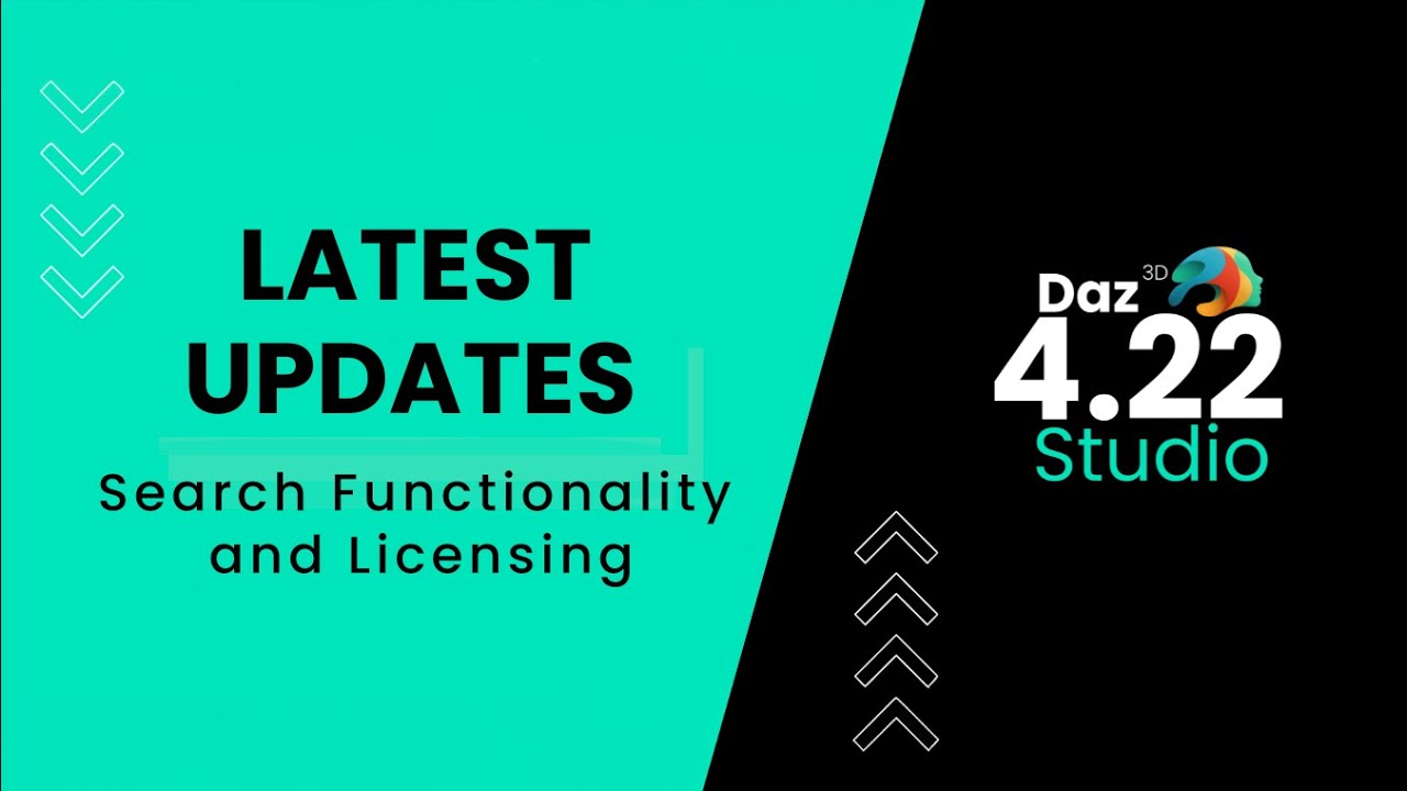 Latest Updates: Daz Studio 4.22 Search Functionality and Licensing ...