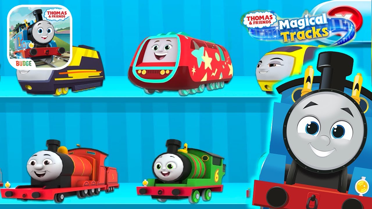 🔵🔵 Thomas & Friends Go Go Thomas 🌈 Thomas Unlocks All Engine! Boulder ...
