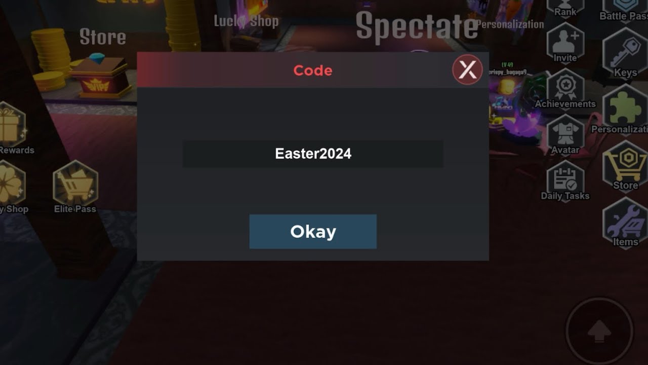 Keys Roblox New Easter Code! - YouTube